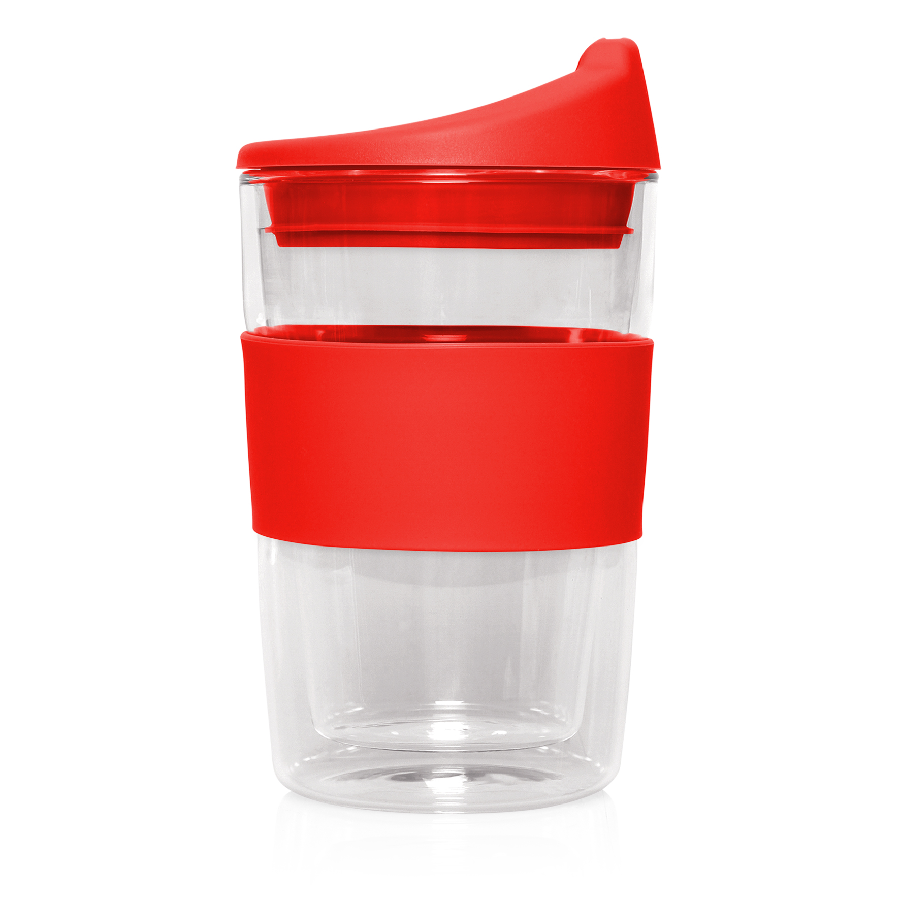 M266 Eco Coffee Cup Glass Double Wall Cup2Go 300ml