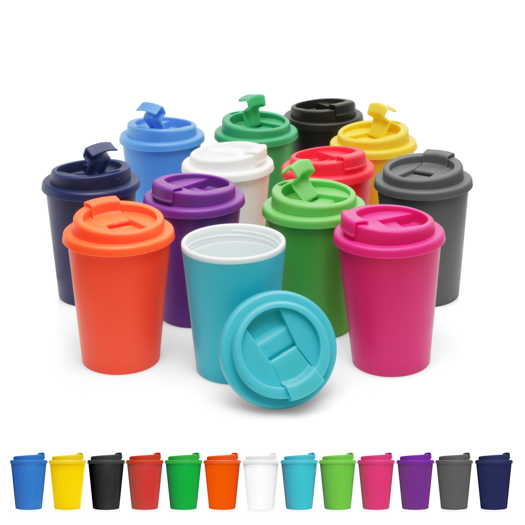 M280 Eco Coffee Cup Plastic Double Wall Cup2Go 356ml