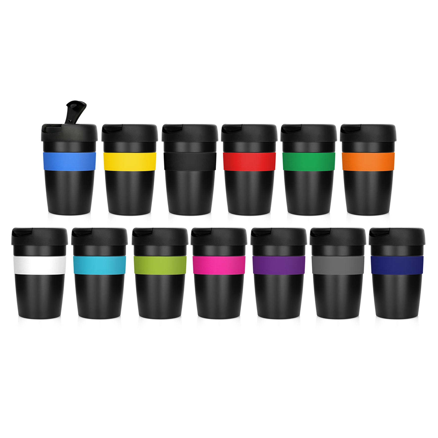M281 Eco Coffee Cup Stainless Double Wall Cup2Go 375ml