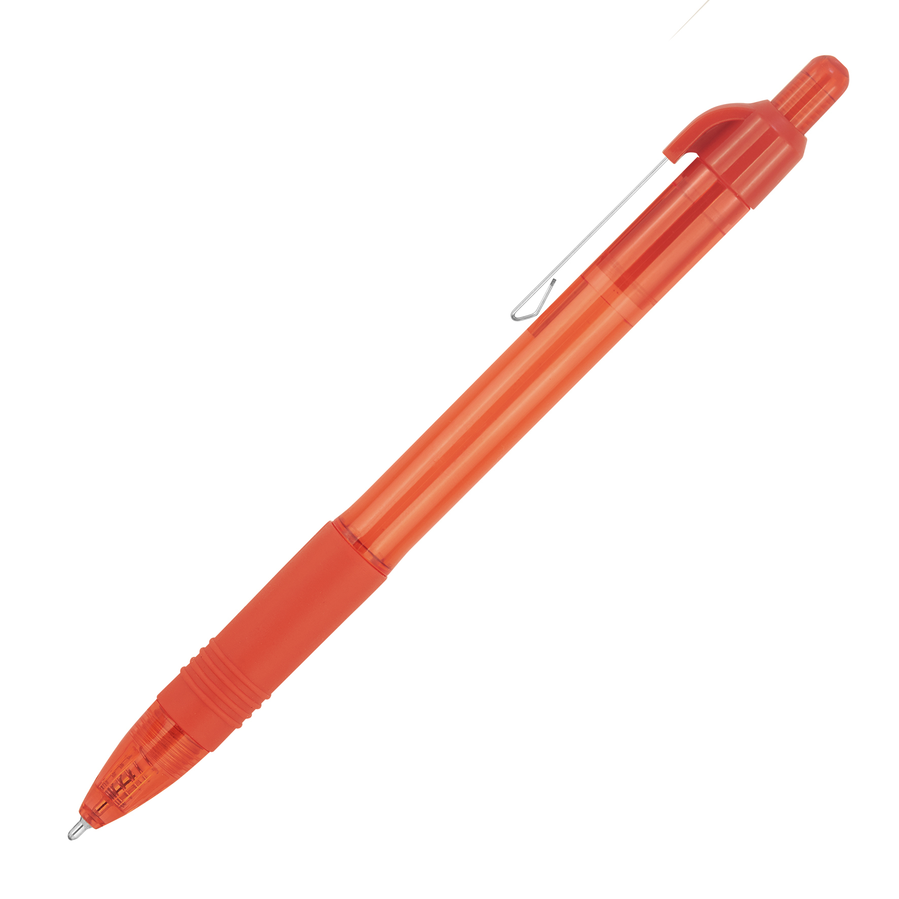 Z457 Plastic Pen Anthony Transparent Silk Ink Ballpoint