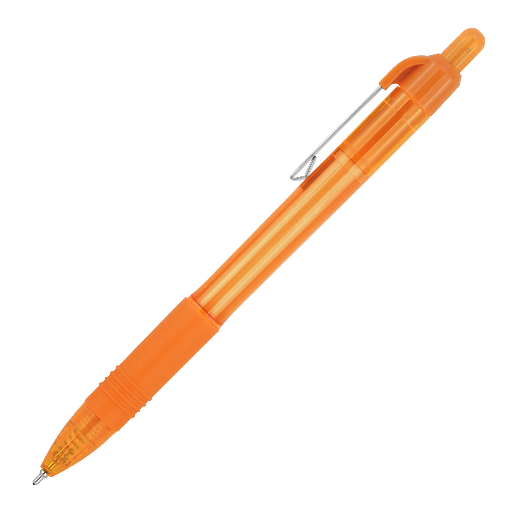 Z457 Plastic Pen Anthony Transparent Silk Ink Ballpoint