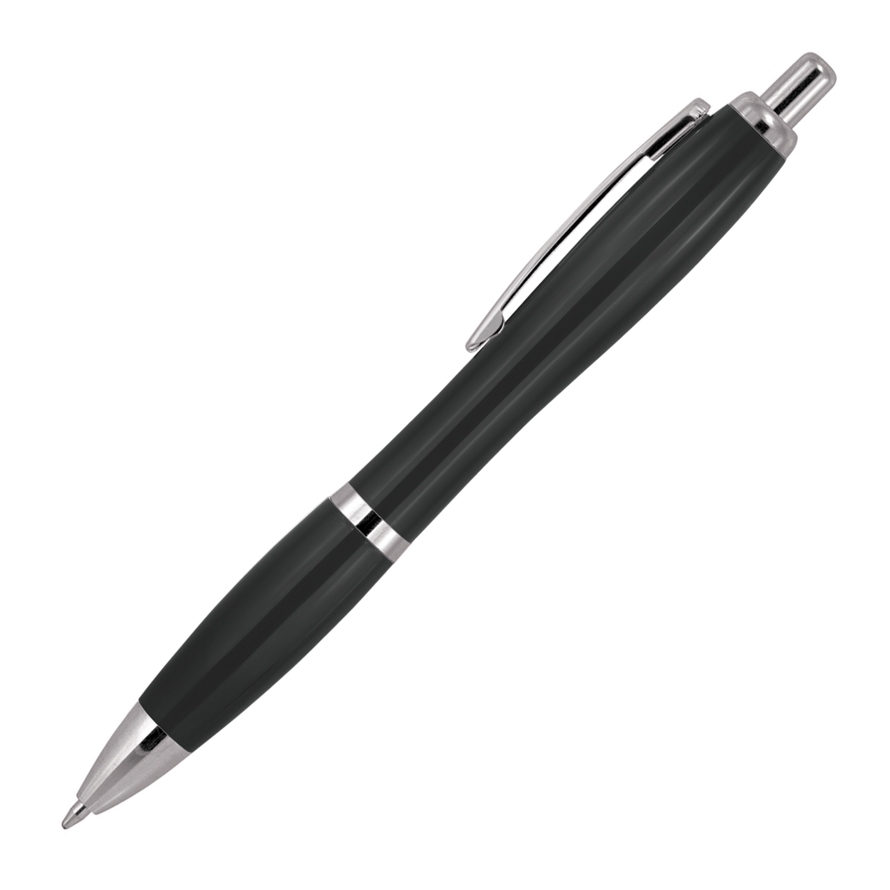 Z632 Plastic Pen Ballpoint Solid Colours Cara