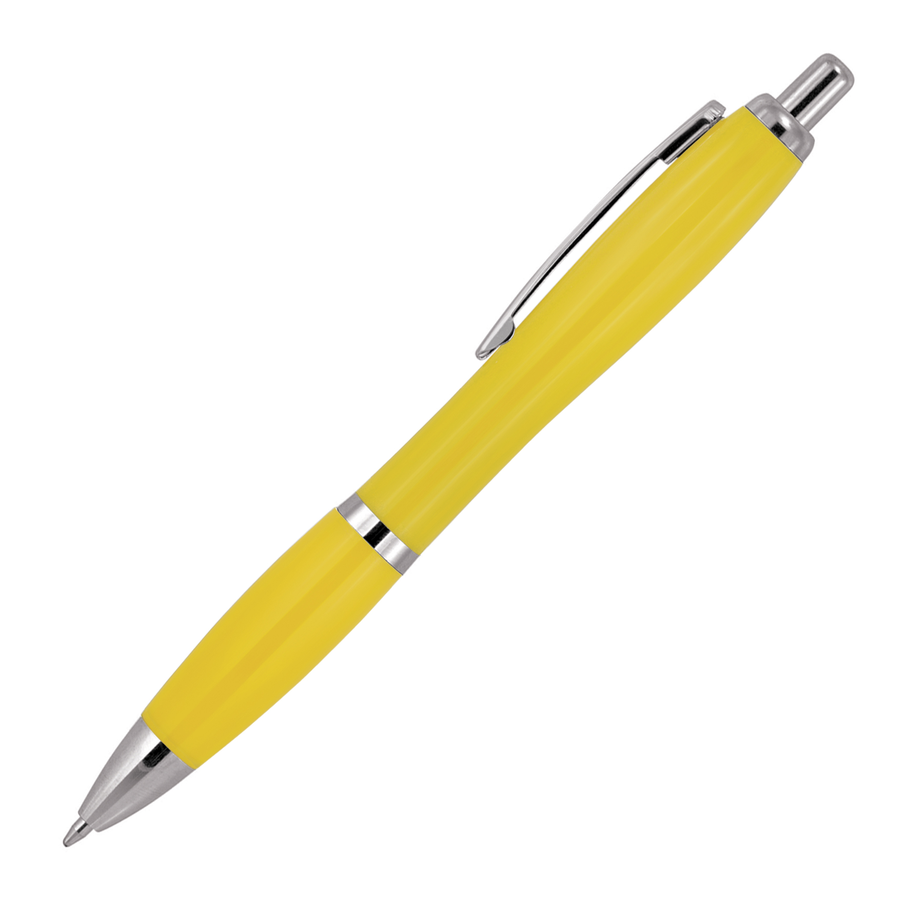 Z632 Plastic Pen Ballpoint Solid Colours Cara